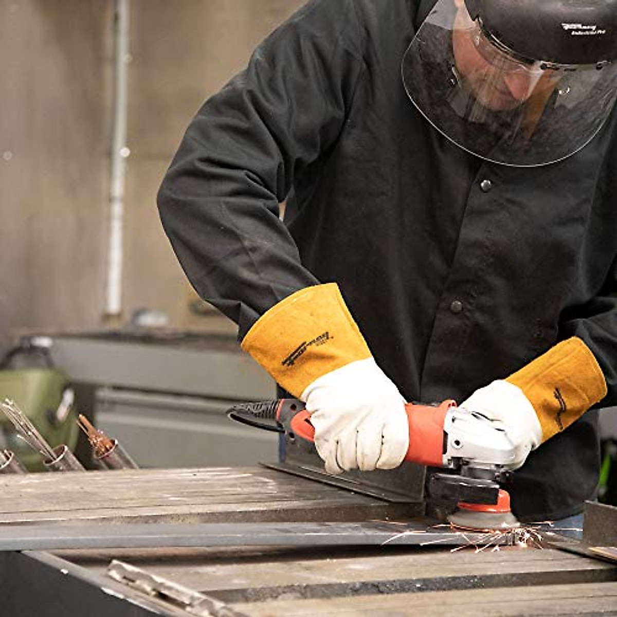 Forney 72757 Wire Cup Brush, Knotted with 5/8-Inch-11 Threaded Arbor, 2-3/4-Inch-by-.020-Inch