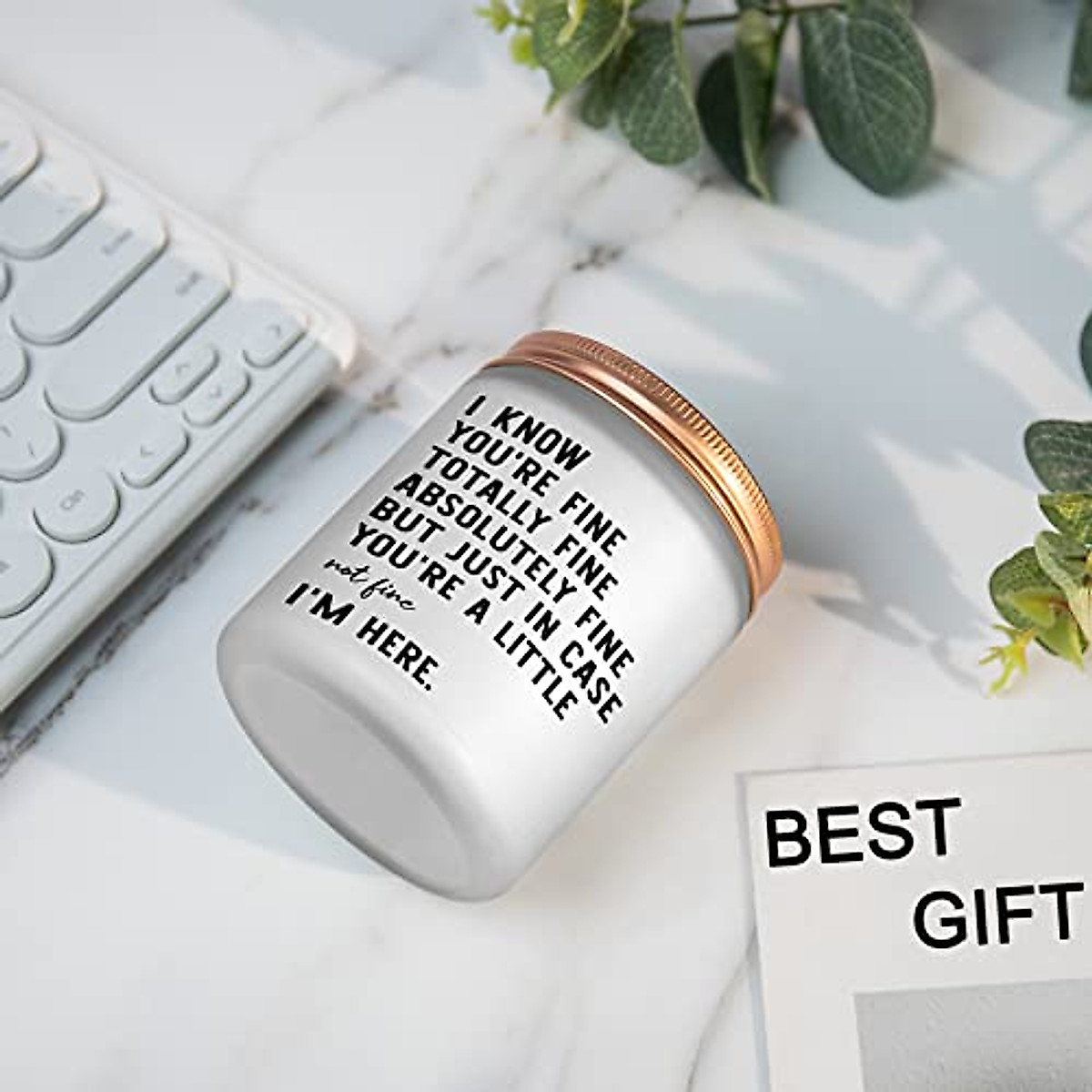 Thinking of You Gifts for Women Men Get Well Soon Candle After Surgery Cancer Divorce Encouragement Sympathy Feel Better Cheer Up Gifts