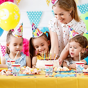 Cute Thank You for Celebrating with Us Blue Elephant Boy Thank You Stickers Labels,Elephant Party Sticker for Elephant Theme Boy Birthday Party Favor Label Decorations