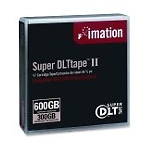 1/2" Super DLT II Cartridge, 2066ft, 300GB Native/600GB Comp. Cap