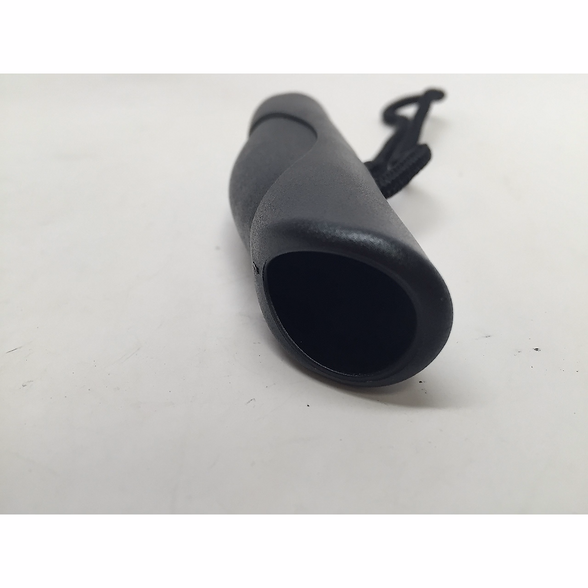 MARINE BOAT CANOE PAIR of DURABLE BLACK PP TOGGLE KAYAK CARRYING HANDLE W CORD