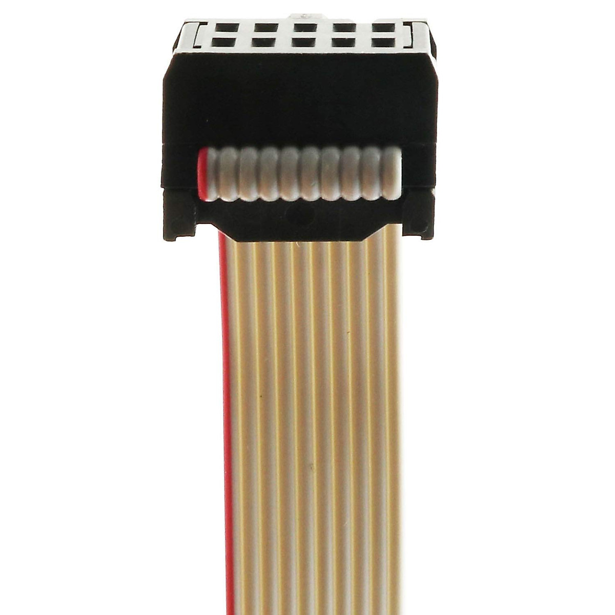 BOGZON 2PCS Flat Ribbon Cable 2.54mm Pitch 2 Row 10 Pin Female to Female Wires IDC Ribbon Connector 1m/ 3.3Ft
