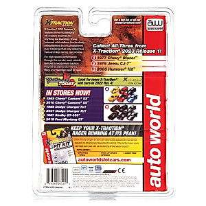 Auto World Xtraction Off Road 1979 Jeep CJ-7 (Black) HO Scale Slot Car