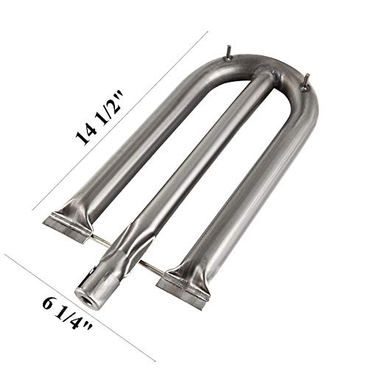 Zljiont 3 PACK Stainless Steel Burner Replacement for American Outdoor Grill Gas Grills 24NB, 24NG, 24NP, 24PC, 30NB, 30PC, 36NB, 36PC(14 1/2" x 6 1/4")