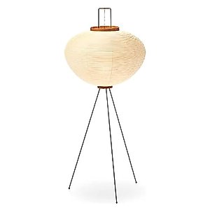 AAMNA Rice Paper Floor Lamp for Living Room Japanese Style Led Standing Lamp Bedroom Homestay Hotel Study Vertical Lantern Light Home Lighting Decoration
