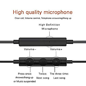 MAXROCK Lighting Headphones, Sleep Earbuds with Lightning Connector Sleep Headphone Earphones for iPhone X/XS/XS Max/XR iPhone 8 iPhone 7/7 Plus Apple iOS with Microphone and Volume Remote (Black)