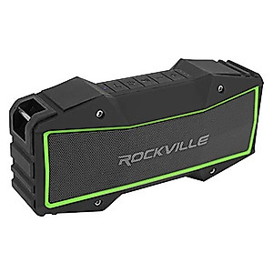 Rockville (2) Rock Everywhere Portable Bluetooth Speakers Wireless Stereo Sound