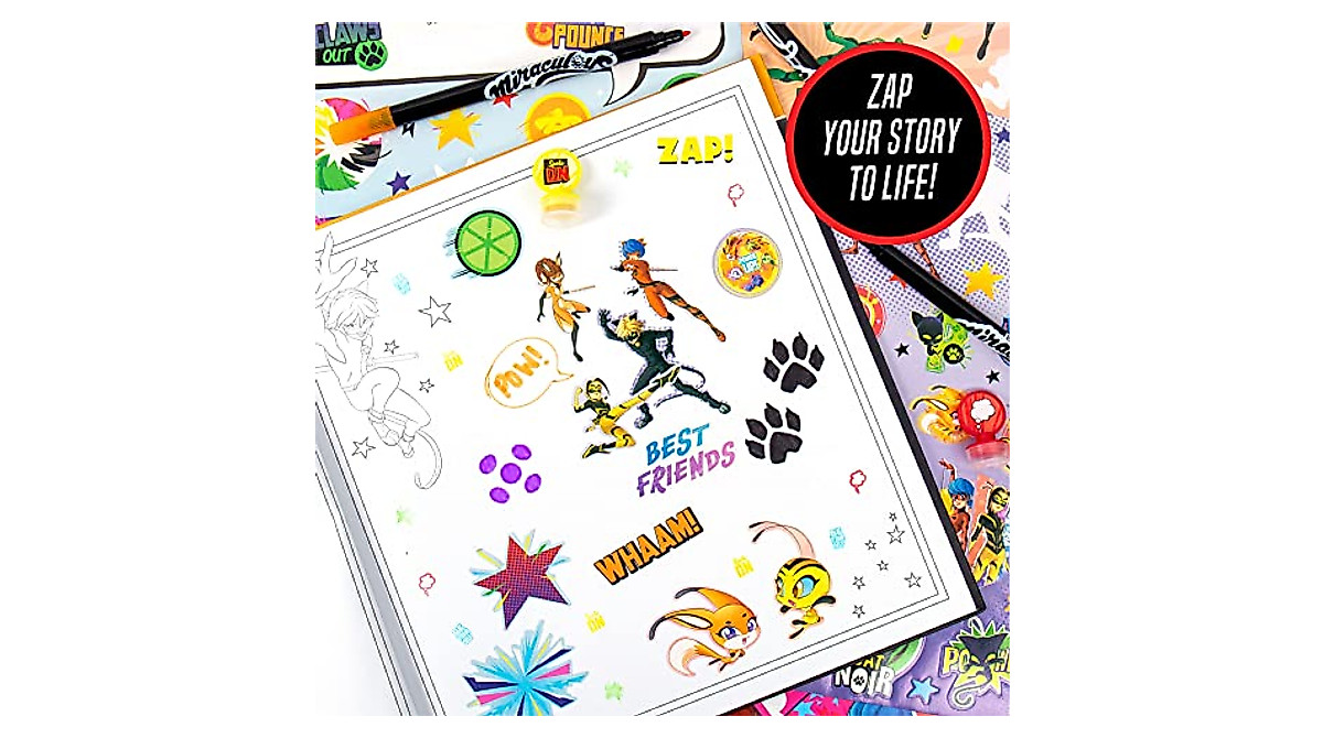 Create Your Own Comic Book Kit - Miraculous Fun!