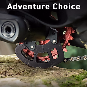 MTB Bash Guard - for 26t-36t Cassette - ISCG05 and ISCG03 Connector - High Tensile Strength Alloy - Protects Bike Chain Effectively - Designed for Mountain Bike Chains and BMX Chains