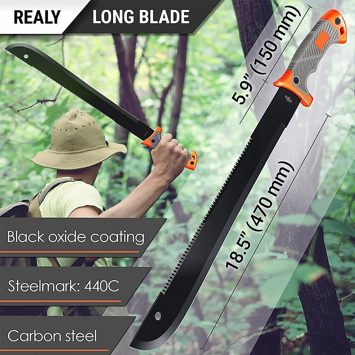 Bundle of 4 Items - Pocket Folding Knife - Military Style - Folding Knife - Tactical Knife - EDC Fold Knives - Sharp Blade Knifes - Best Pocket Knife for Urban Work Hobby Unboxing - 18,5 Machete