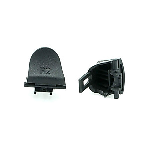 UOPTR L2 R2 Trigger Springs Button Set Replacement Part for PS4 PRO Playstation 4 (JDS-040 JDM-040) black