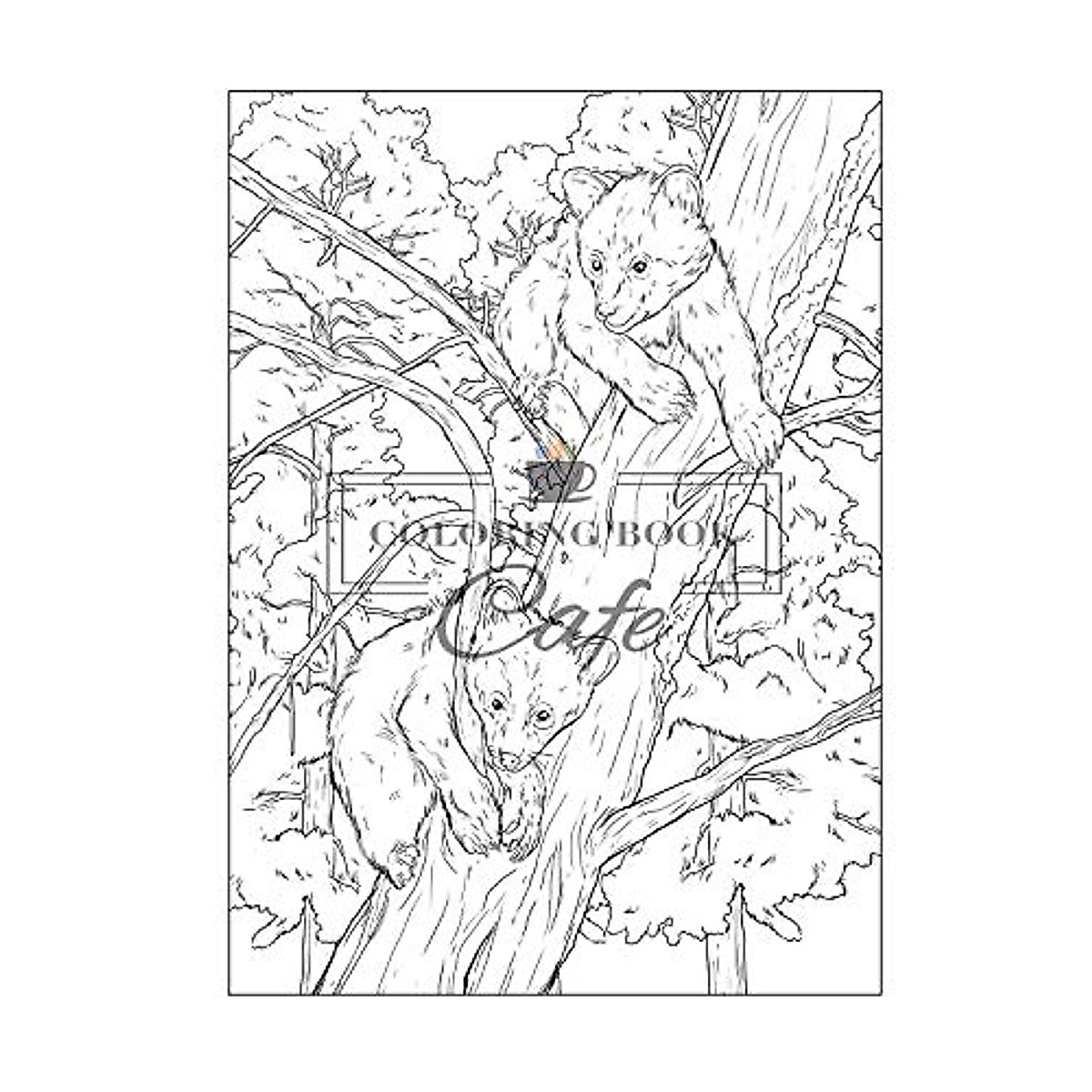 100 Wildlife Scenes: An Adult Coloring Book Featuring 100 Most Beautiful Wildlife Scenes with Animals, Birds and Flowers from Oceans, Jungles, Forests and Savannas