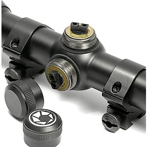 Barska AC13754 Plinker22 Scope 3-9x32 30/30 Crosshair Reticle with Rings for Hunting & Targeting