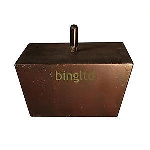 BingLTD - 2 ½” Mahogany Square Tapered Hardwood Sofa Legs - Set of 4 (ST7616-157)…