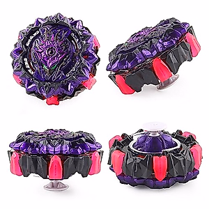 mlywd Bey Battling Tops Burst SuperKing, Bey Launcher and Grip Battle Game Set Right Spin DB Layer System Gyro Toys Set Gifts for Kids Children Boys, B-169