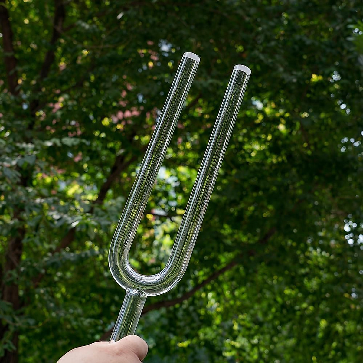 Quartz Crystal Tuning Forks B Crown Chakra Perfect Healing Musical Instrument Diametre 16mm