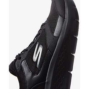 Skechers Men's Gowalk Flex-Athletic Workout Walking Shoes with Air Cooled Foam Sneakers, Black 1, 12.5