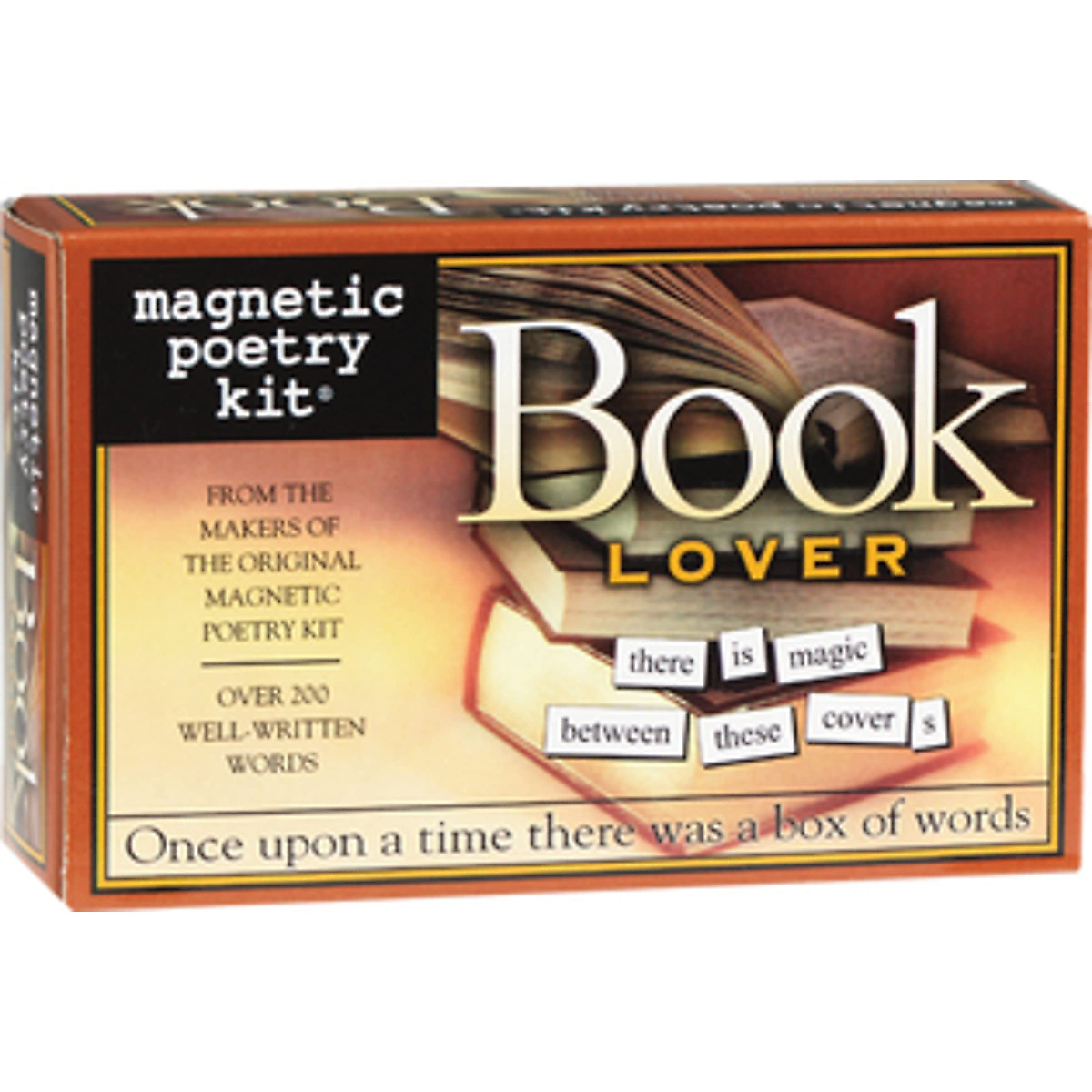 Magnetic Poetry - Book Lover Kit - Words for Refrigerator - Write Poems and Letters on The Fridge - Made in The USA
