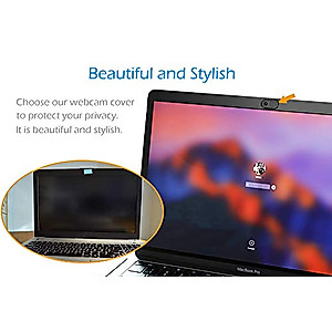 CloudValley Webcam Cover 3-Pack, 2020 Updated Laptop Camera Cover Slide, Horizontal Slide, Webcam Covers for MacBook Pro, MacBook Air, Laptop, iMac, iPad
