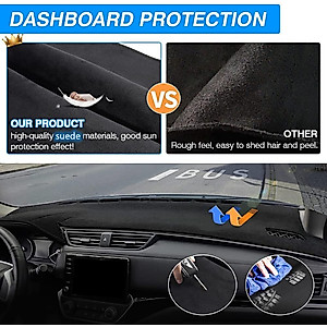 Cartist Custom Fit for Dash Cover Toyota Tacoma 2005-2015 Dashboard Cover Mat Non-Slip Pad Carpet Sunshield Protector