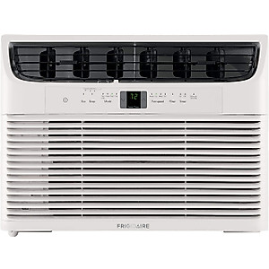 FRIGIDAIRE 12,000 BTU 115V Window-Mounted Compact Air Conditioner with Remote Control, White