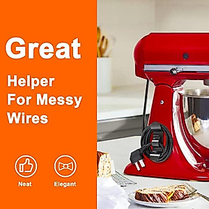 Cord Organizer Keeper for Kitchen Appliances, Airboat 12Pack Cable Storage Wire Holder for Small Appliances, Mixer, Coffee Maker, Air Fryer and Pressure Cooker