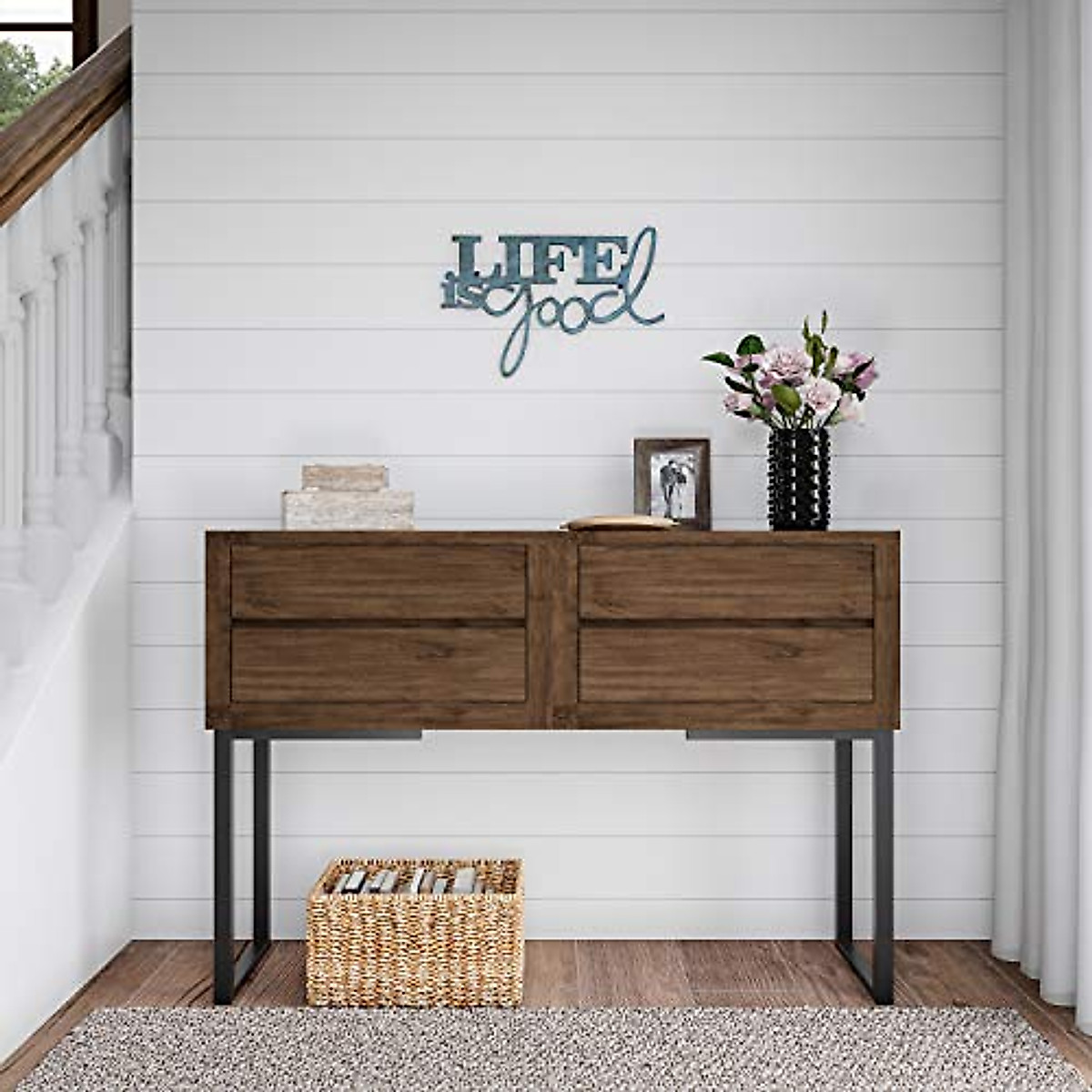 Lavish Home Metal Cutout, 18", Teal Blue