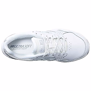 New Balance Women's 411 V1 Walking Shoe, White/White, 10