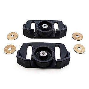 Arnold 490-241-0038 Rolling Skid Shoes Wheel, 1-Pack, Black