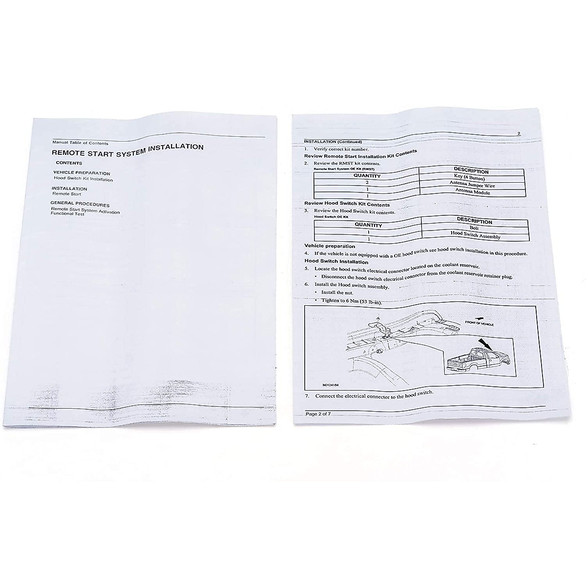 Generic Remote Start Kit BC3Z-19G364-A Compatible with Ford 2011-2014 F-150 2011-2016 F-250 F-350 F-450 F-550, black