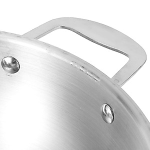 Steamer Pot for Cooking, Stainless Steel Pot Non‑Stick Pot Kitchen Cookware for Cooking Hotpot Soup（11.8 x 3.7inch）