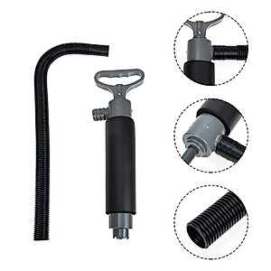 2 Sets Kayak Water Pump Small Bilge Pump Kayak Canoe Accessories Kayak Pump and Black Bilge Pump Kayak Bilge Pump Boat Bilge Pumps Kayak Supplies Eva Hand Pump Major