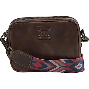 STS Ranchwear Basic Bliss Lucy Crossbody Chocolate One Size