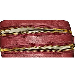 Etienne Aigner Stella Mini Leather Camera Crossbody - Antic Cordovan