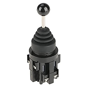 FECAMOS 4NO Joystick Switc, Joystick Switch Wide Applications Strong Functionality Water and Oil Resistance Easy to Use for Magnetic Starter