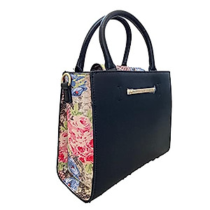 Betsey Johnson XO Chloe Snake Satchel Black/Snake One Size