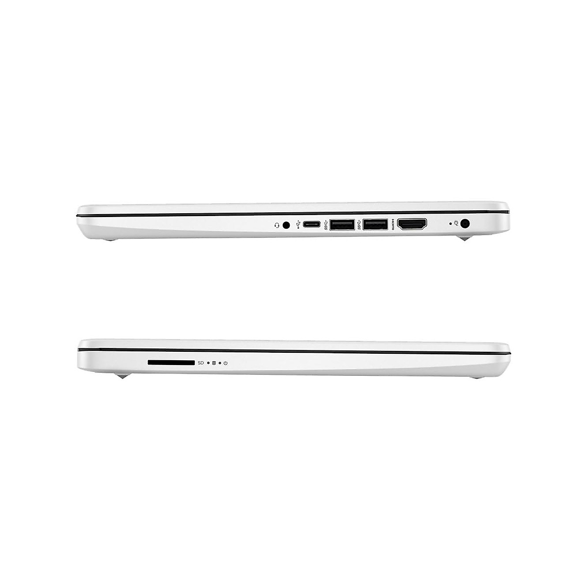 HP 14 Laptop, Intel Celeron N4020, 4 GB RAM, 64 GB Storage, 14-inch HD Touchscreen, Windows 10 Home, Thin & Portable, 4K Graphics, One Year of Microsoft 365 (14-dq0080nr, 2021, Snowflake White)