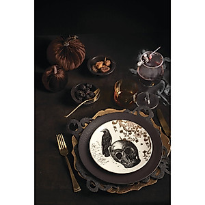 Lenox Lx Collective Black Dinner Plates, Set of 4, 6.30 LB