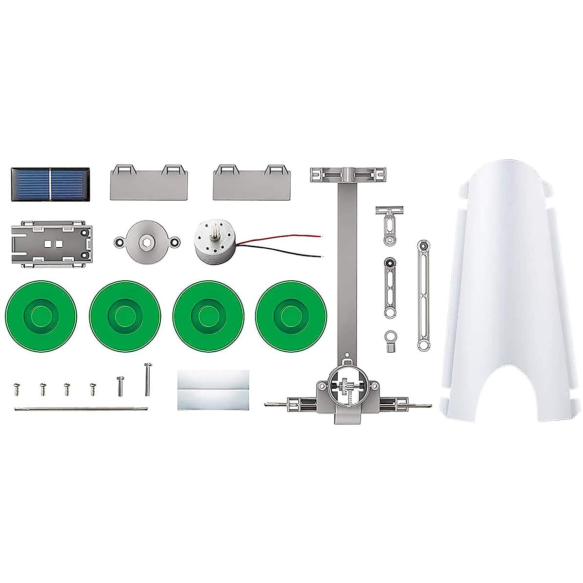 4M Green Science Solar Rover, DIY STEAM Powered Kids Science Kit, Boys & Girls Ages 5+