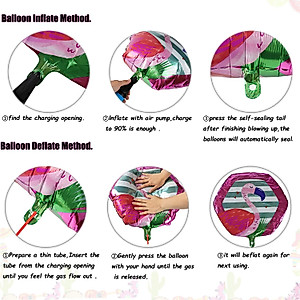 2 Pcs Jumbo Fire Truck Foil Mylar Balloon Helium Large Birthday Party Decorations Supplies Red