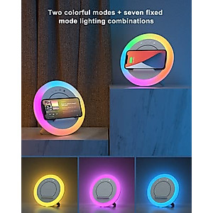 SIDVAR Wireless Charging Bluetooth Speake,Kids Bluetooth Speaker Best Birthday Gift Ideas for Teenage, Music Gifts,Teenage Year Old Girl Boy/Please use The Original Adapter(10W Wireless Charging)