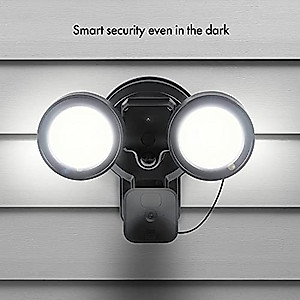 Wasserstein 3-in-1 Wired Smart Flood Light, Charger and Mount Compatible with Blink Outdoor & Blink XT2 Camera, 1500 lumens - with Motion Sensor and Timer Control (Blink Camera NOT Included)