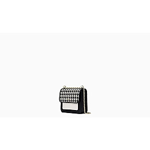 Kate Spade New York Remi Flap Chain Crossbody Small (Houndstooth)