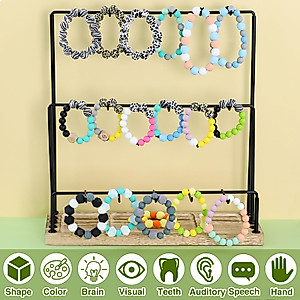 255Pcs Silicone Beads, Silicone Beads for Keychain Making, 12mm 15mm Loose Beads for Keychain Making 15 Colors Bead Bracelet Making kit, Craft Necklace Beads for DIY Jewelry Making