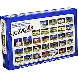 Bachmann Trains - PLASTICVILLE U.S.A. BUILDINGS – CLASSIC KITS - CONTEMPORARY HOUSE - HO Scale