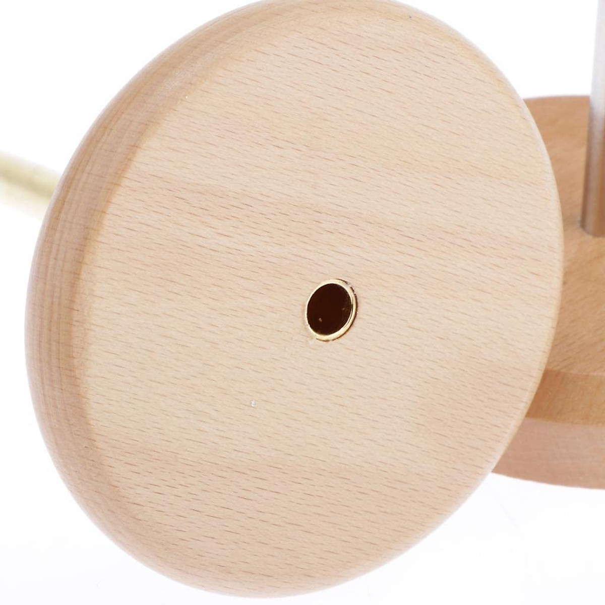 Wooden Yarn Ball Holder. Wool Skein Thread Dispenser. Bobbin Cone Spool Storage Spindle Adult Beginner Crochet Kit