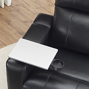 Pulaski Larson Theatre Recliner, 38.0" L X 39.5" W X 43.0" H, Black