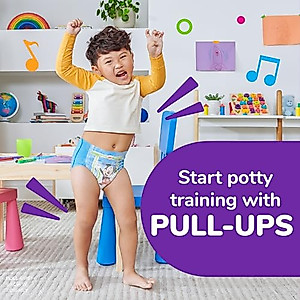 Pull-Ups Boys' Potty Training Pants, Size 4T-5T Training Underwear (38-50 lbs), 74 Count