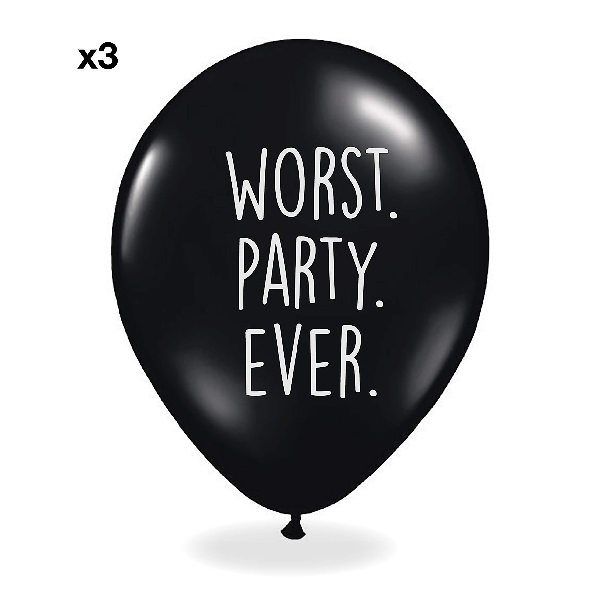 Funny Party Pieces Abusive Birthday Balloons - Pack Of 12 Different Funny Offensive Balloons (For Him)