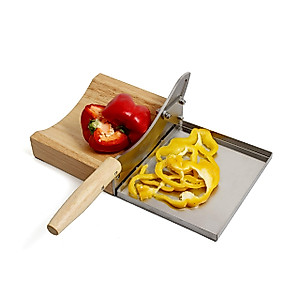 Ultra Tec Biltong-Pro radiused Cutter with Magnetic Stainless Steel Tray